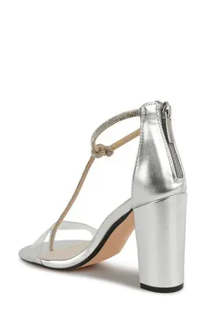 TOUCH UPS Sienna T-strap Sandal - Silver