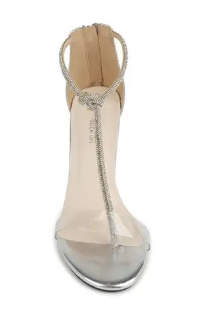 TOUCH UPS Sienna T-strap Sandal - Silver