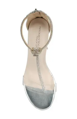 TOUCH UPS Sienna T-strap Sandal - Silver