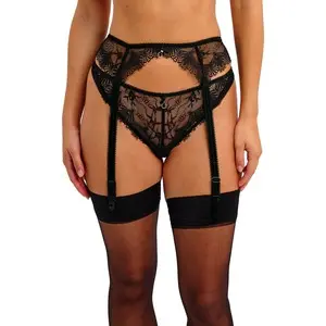 Freya Fascinate Garter Belt - Black