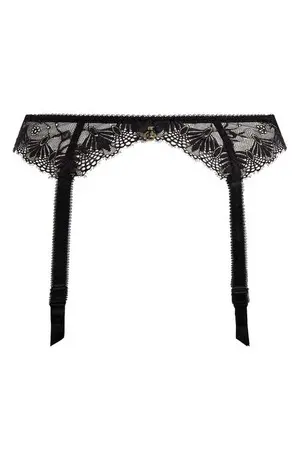 Freya Fascinate Garter Belt - Black