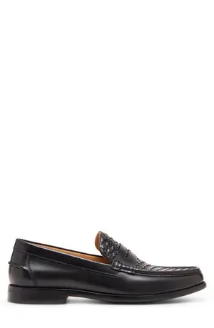 Steve Madden Aryton Woven Penny Loafer