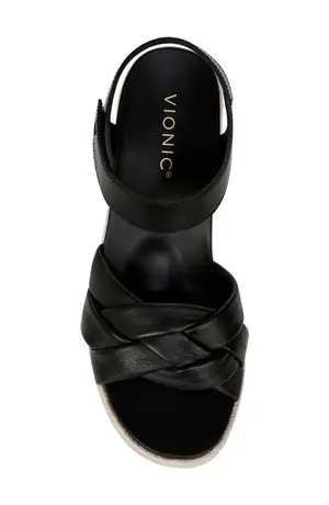 Vionic Saratoga Espadrille Wedge Sandal