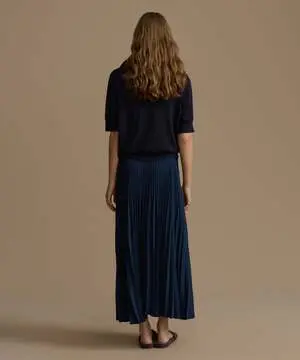 Jenni Kayne Pleated Skirt - Navy