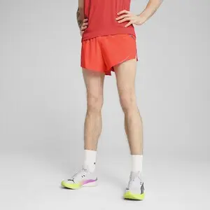 PUMA Raceday 3" Split Running Shorts - Red