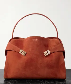 FERRAGAMO Hug Suede Tote