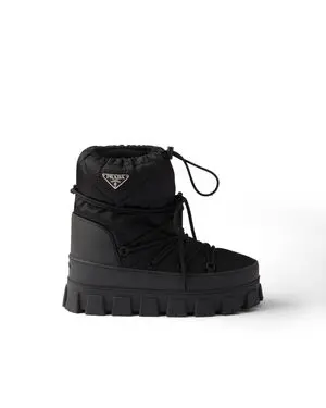 Prada Re-nylon Gabardine Après Ski Booties