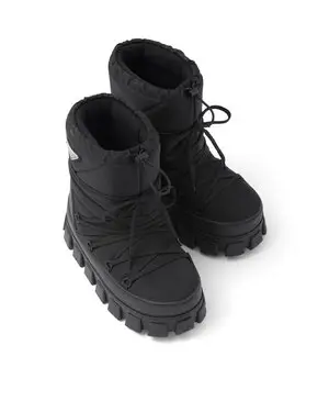 Prada Re-nylon Gabardine Après Ski Booties