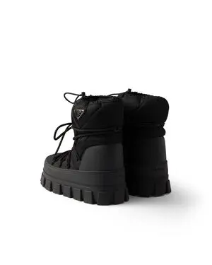 Prada Re-nylon Gabardine Après Ski Booties