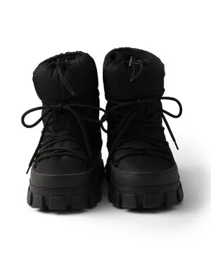 Prada Re-nylon Gabardine Après Ski Booties
