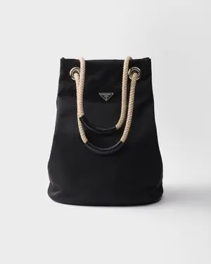 Prada Medium Re-nylon Tote Bag - Black