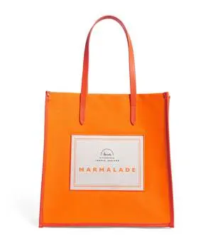 Harrods Cotton Marmalade Condiments Shopper Bag
