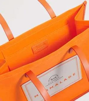 Harrods Cotton Marmalade Condiments Shopper Bag