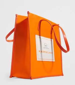 Harrods Cotton Marmalade Condiments Shopper Bag