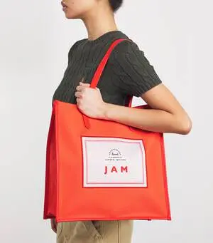 Harrods Cotton Jam Condiments Shopper Bag