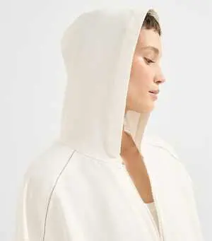 Brunello Cucinelli Stretch-cotton Zip-up Hoodie