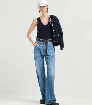 Brunello Cucinelli Knitted Cotton Vest