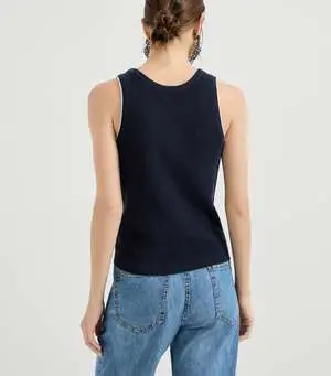 Brunello Cucinelli Knitted Cotton Vest
