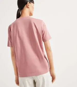 Brunello Cucinelli Cotton T-shirt With Monili Trim
