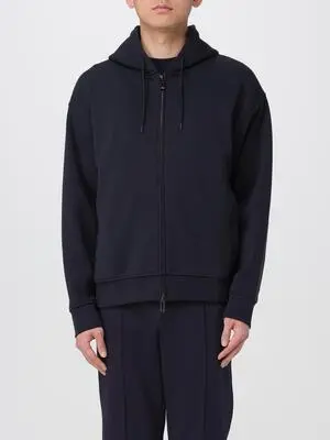 Emporio Armani Zip-up Hoodie - Blue