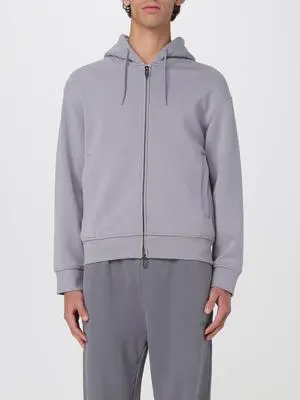 Emporio Armani Zip-up Hoodie - Grey