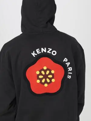 Kenzo Embroidered Poppy Hoodie