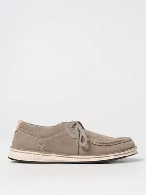 BIRKENSTOCK Suede Brogue Shoes - Beige