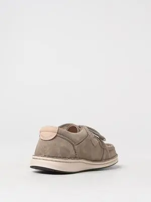 BIRKENSTOCK Suede Brogue Shoes - Beige