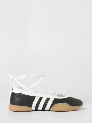 ADIDAS ORIGINALS Ballet Flats With Tie Fastening - Black