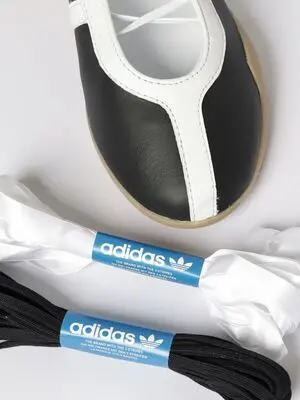 ADIDAS ORIGINALS Ballet Flats With Tie Fastening - Black