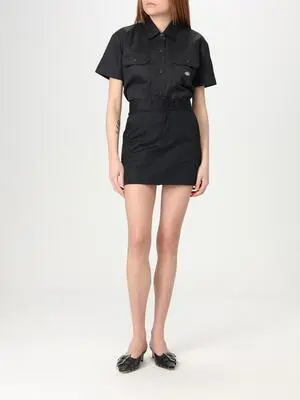 Dickies Cropped Shirt With Classic Collar