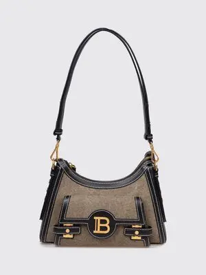 Balmain Shoulder Bag - Black