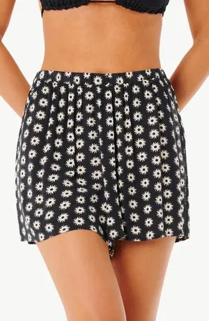 Rip Curl Cala Nights Printed Shorts - Black
