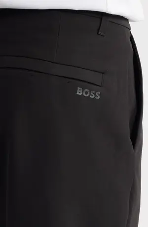 BOSS Commuter Slim Fit Performance Shorts - Black