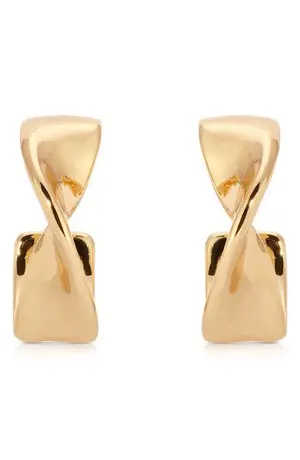 Ettika Heirloom Small Hoop Earrings - Gold