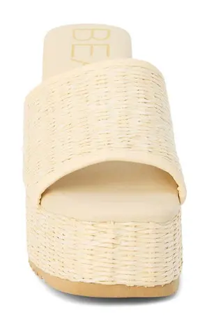 Matisse Marche Platform Wedge Slide Sandal - Ivory