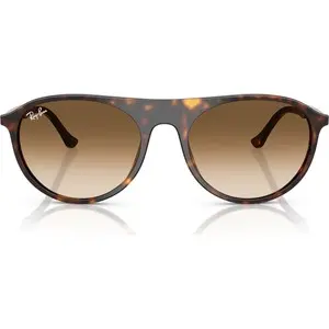 Ray-ban 59mm Gradient Square Sunglasses - Havana