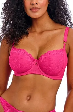 Freya Fascinate Underwire Balconette Bra - Hot Pink
