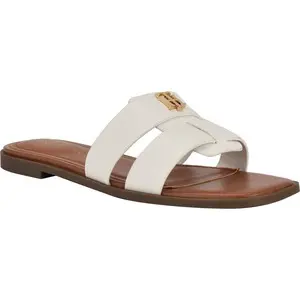 Tommy Hilfiger Pixee Slide Sandal - White
