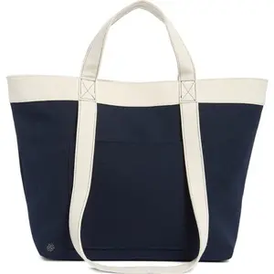 Zella Travel Canvas Tote - Navy Sapphire