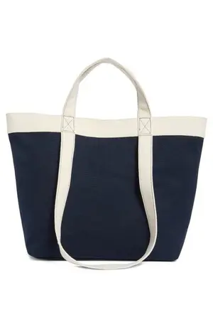 Zella Travel Canvas Tote - Navy Sapphire
