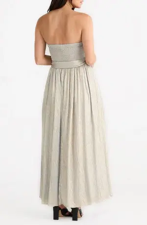 BRAVE+TRUE Avalon Strapless Maxi Dress
