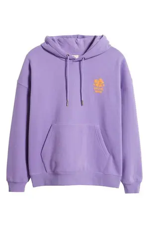 Rip Curl Hibiscus Heritage Fleece Hoodie - Purple Hawaii