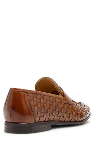 Steve Madden Playa Woven Penny Loafer - Tan