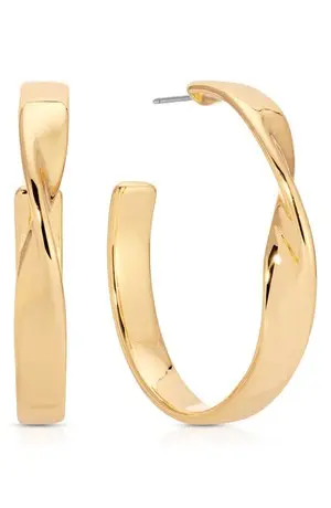 Ettika Heirloom Medium Hoop Earrings - Gold