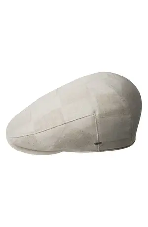 BAILEY Clave Driving Cap - Ecru