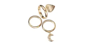 Jennifer Zeuner Jewelry Carina Ring Set - One-color