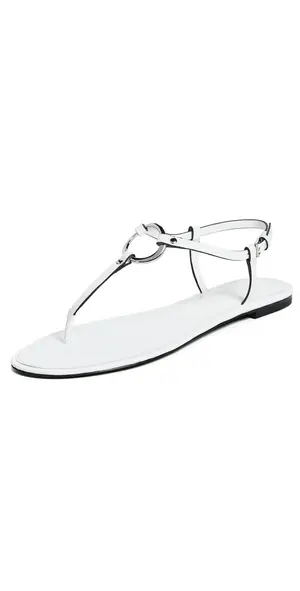 Tory Burch Ring Sandals - Bianco