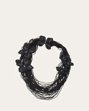 Deepa Gurnani Atlas Beaded Necklace