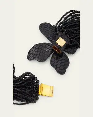 Deepa Gurnani Atlas Beaded Necklace
